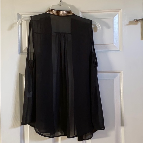 Sweet Rain | Tops | Sweet Rain Sheer Black Top | Poshmark